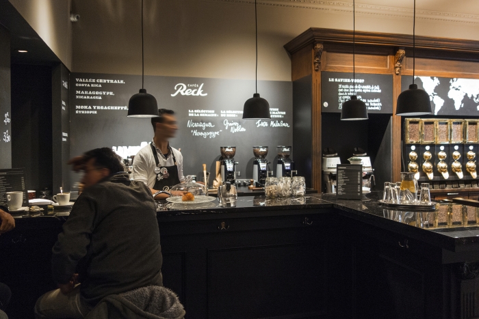 V8 designers | cafés Reck | design d'objets, espaces